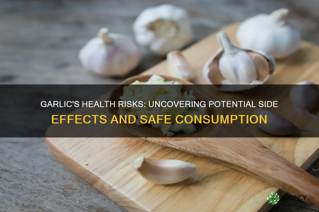 Garlic's Health Risks: Uncovering Potential Side Effects And Safe ...