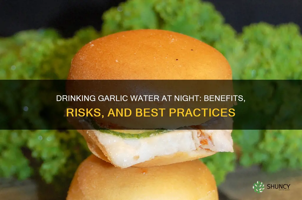Drinking Garlic Water At Night: Benefits, Risks, And Best Practices ...