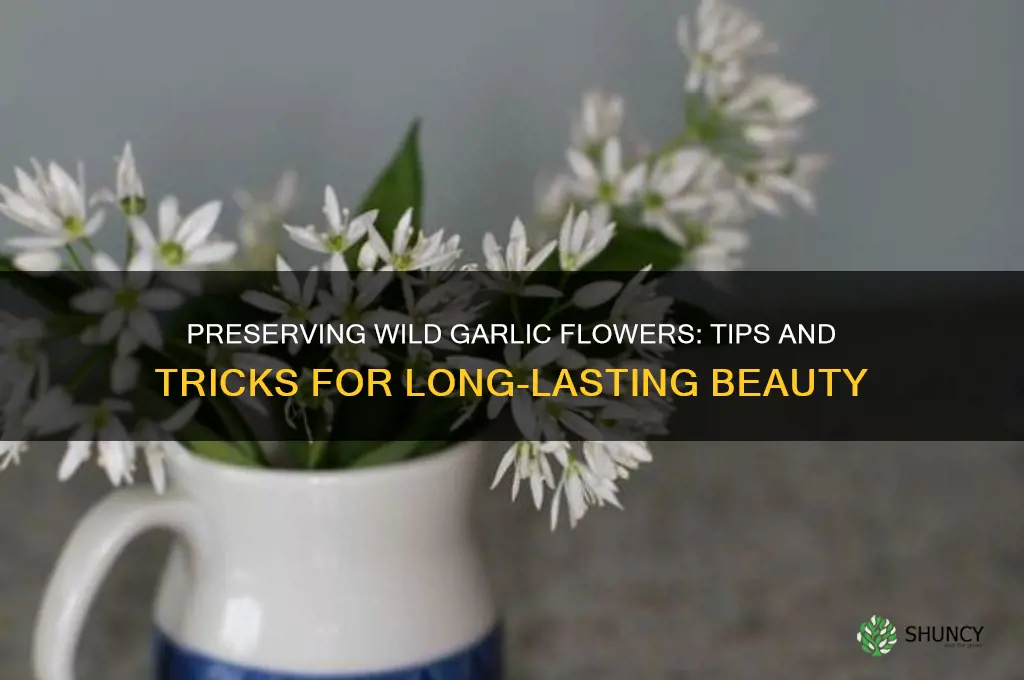 Preserving Wild Garlic Flowers: Tips And Tricks For Long-Lasting Beauty ...