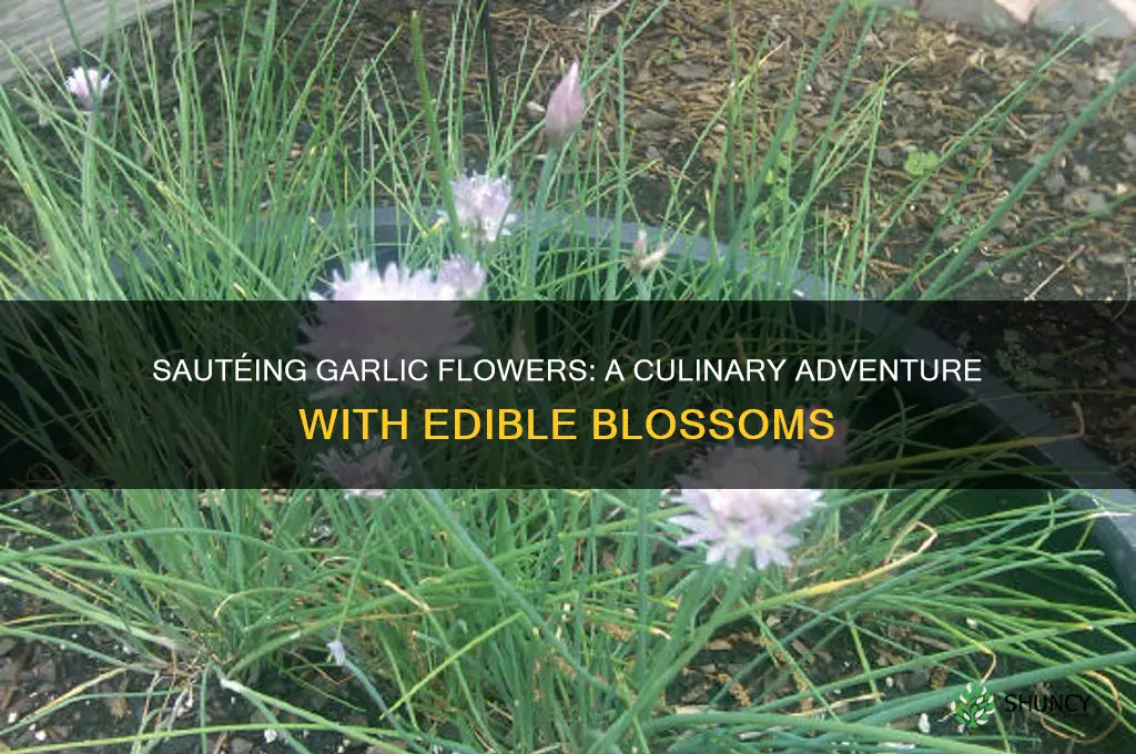 Sautéing Garlic Flowers: A Culinary Adventure With Edible Blossoms | ShunCy