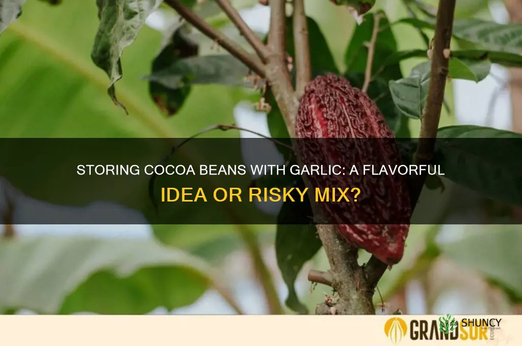 Storing Cocoa Beans With Garlic: A Flavorful Idea Or Risky Mix? | ShunCy