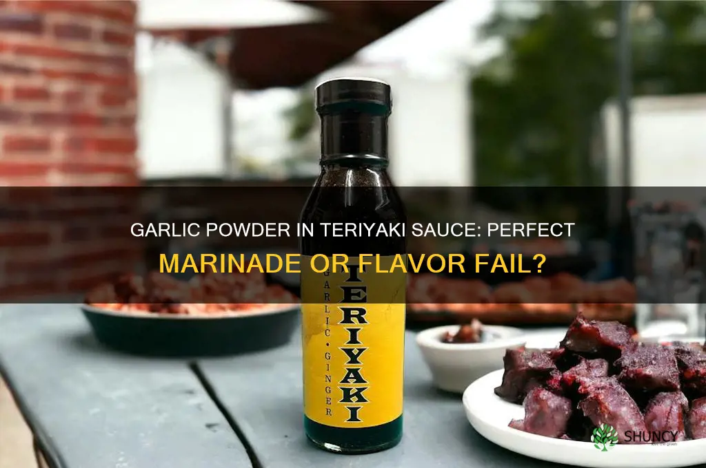 Garlic Powder In Teriyaki Sauce: Perfect Marinade Or Flavor Fail? | ShunCy