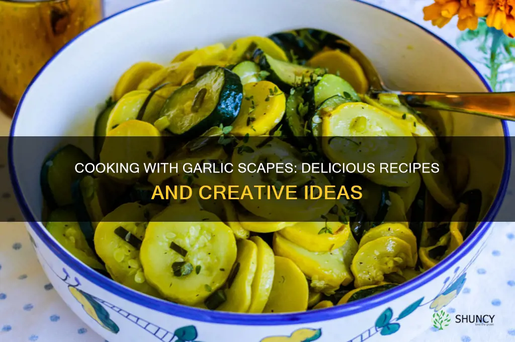 Cooking With Garlic Scapes: Delicious Recipes And Creative Ideas | ShunCy