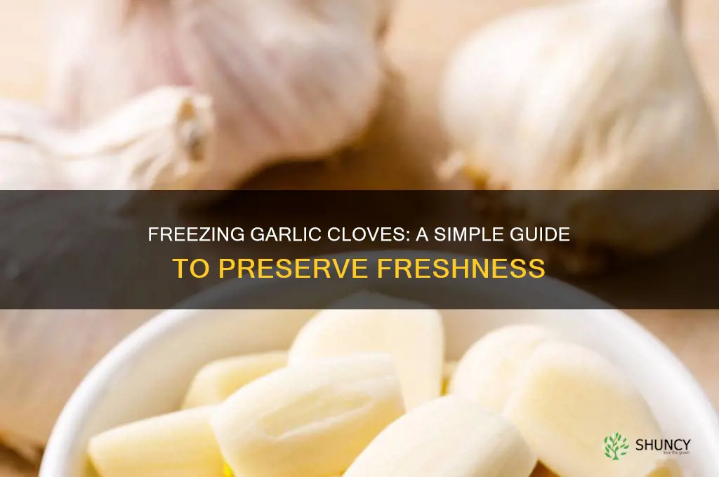 Freezing Garlic Cloves: A Simple Guide To Preserve Freshness | ShunCy