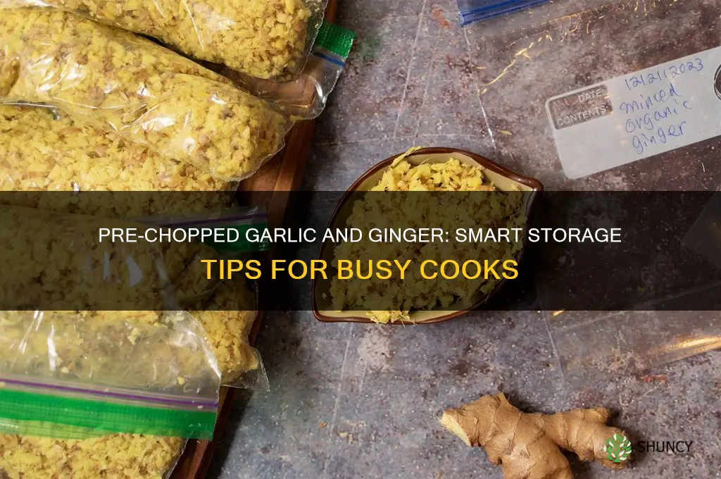 Pre-Chopped Garlic And Ginger: Smart Storage Tips For Busy Cooks | ShunCy
