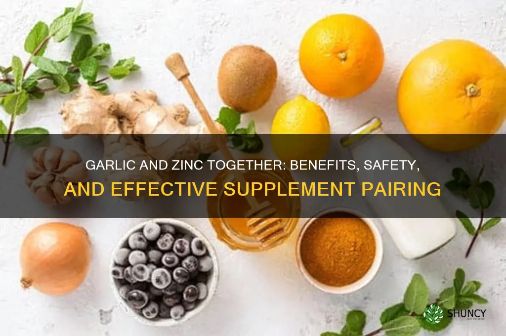 Garlic And Zinc Together: Benefits, Safety, And Effective Supplement ...