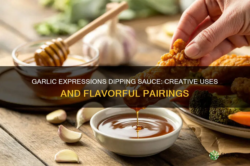 Garlic Expressions Dipping Sauce: Creative Uses And Flavorful Pairings ...