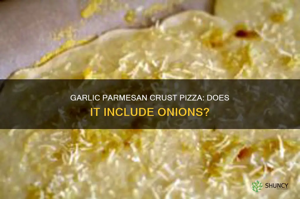 Garlic Parmesan Crust Pizza: Does It Include Onions? | ShunCy