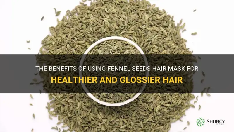 The Benefits Of Using Fennel Seeds Hair Mask For Healthier And Glossier