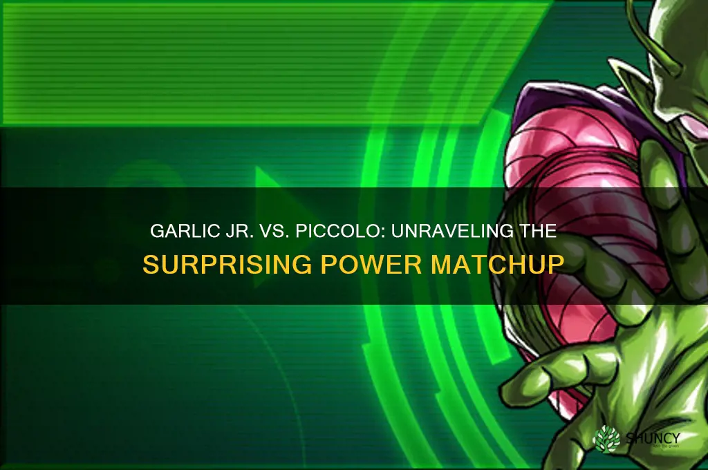 Garlic Jr. Vs. Piccolo: Unraveling The Surprising Power Matchup | ShunCy