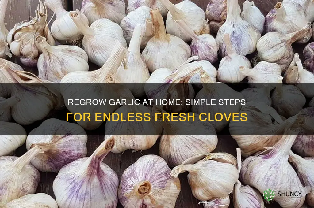 Regrow Garlic At Home: Simple Steps For Endless Fresh Cloves | ShunCy