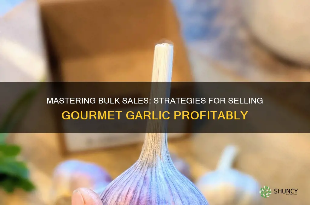 Mastering Bulk Sales: Strategies For Selling Gourmet Garlic Profitably ...