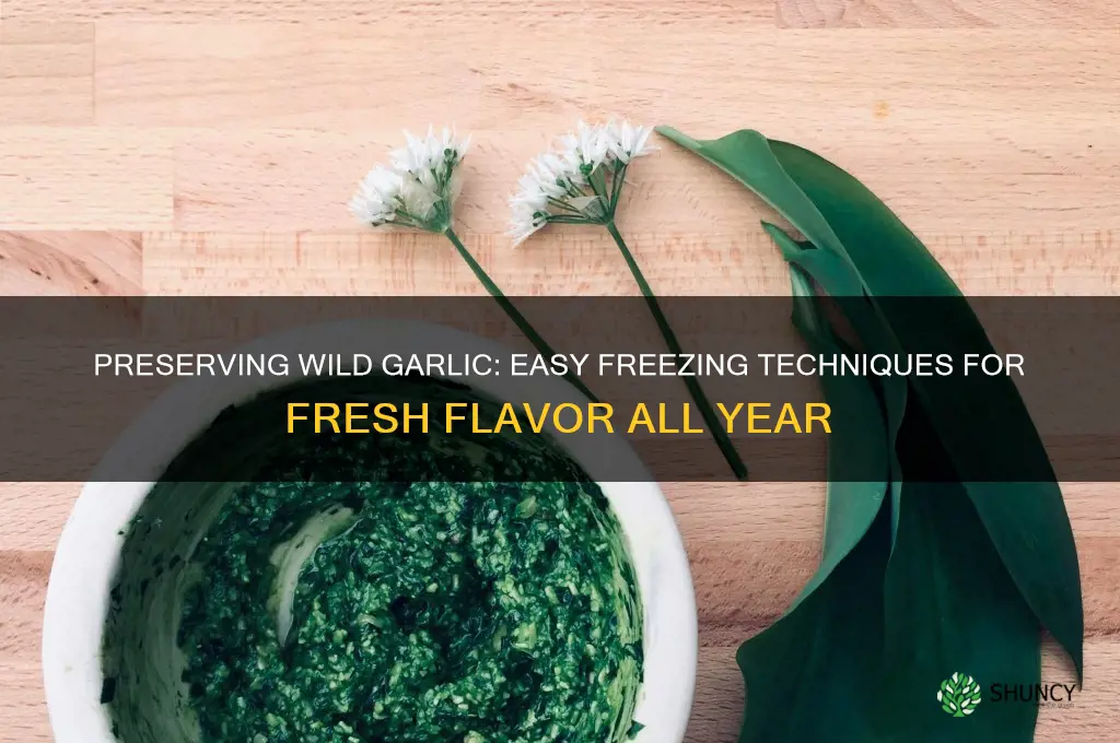 Preserving Wild Garlic: Easy Freezing Techniques For Fresh Flavor All ...