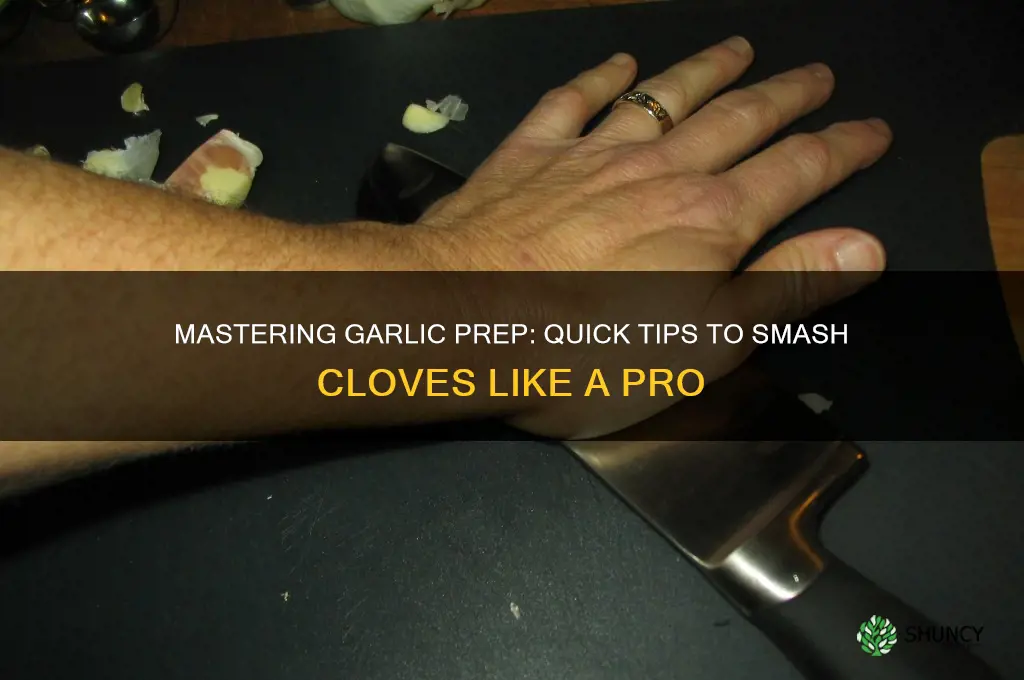 Mastering Garlic Prep: Quick Tips To Smash Cloves Like A Pro | ShunCy