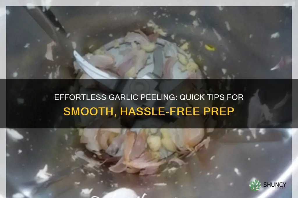 Effortless Garlic Peeling: Quick Tips For Smooth, Hassle-Free Prep | ShunCy
