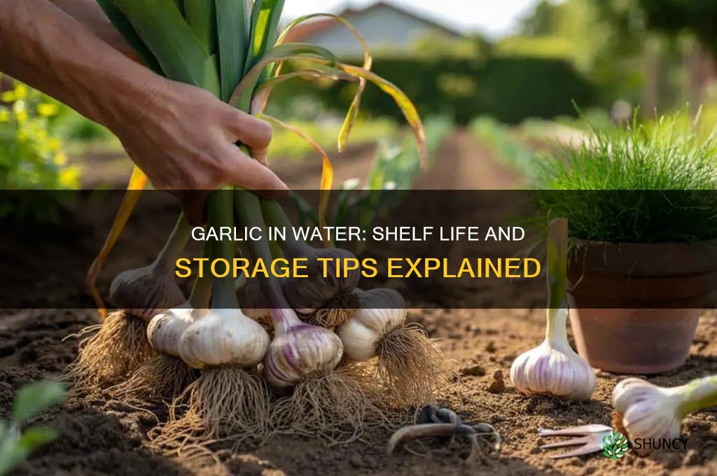 Garlic In Water: Shelf Life And Storage Tips Explained | ShunCy