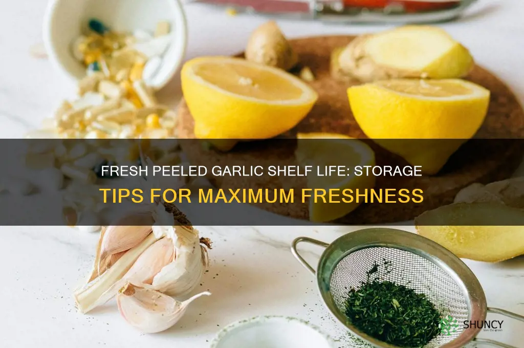 Fresh Peeled Garlic Shelf Life: Storage Tips For Maximum Freshness | ShunCy