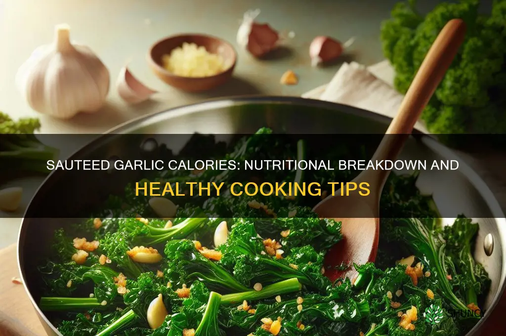Sauteed Garlic Calories: Nutritional Breakdown And Healthy Cooking Tips ...
