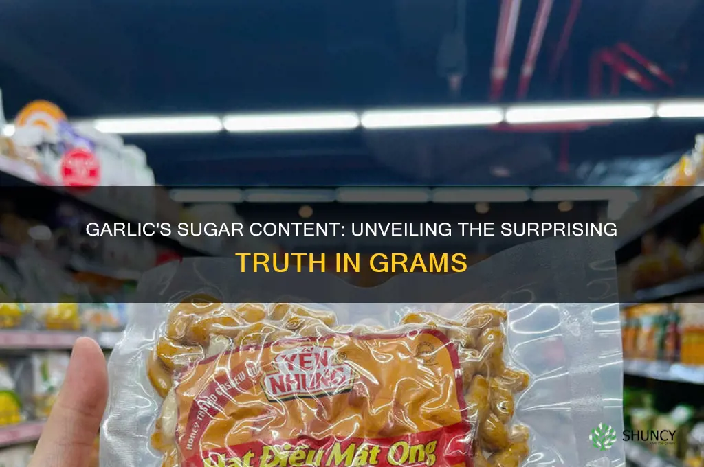 Garlic's Sugar Content: Unveiling The Surprising Truth In Grams | ShunCy