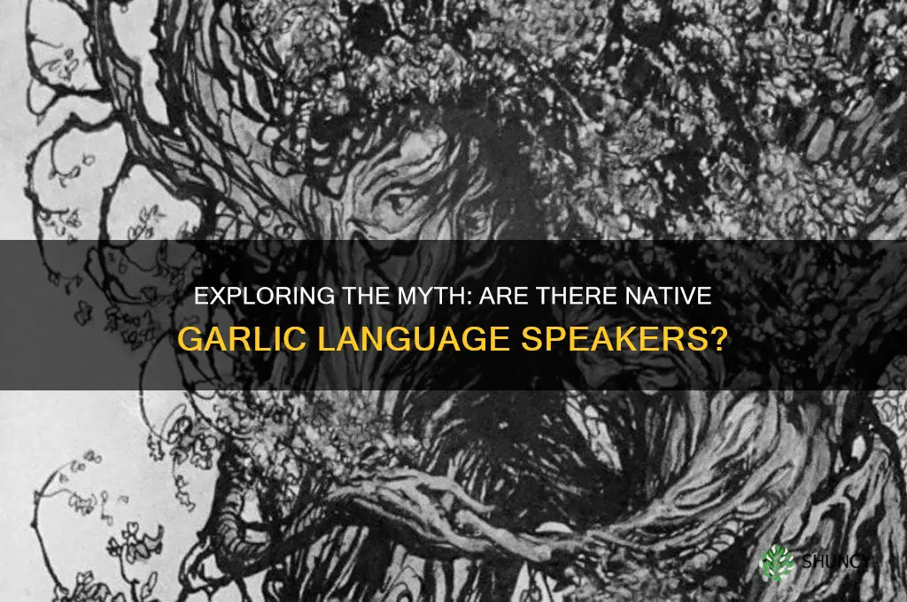 Exploring The Myth: Are There Native Garlic Language Speakers? | ShunCy