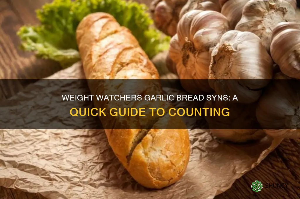 Weight Watchers Garlic Bread Syns A Quick Guide To Counting ShunCy Weight Watchers Garlic Bread Syns A Quick Guide To Counting ShunCy