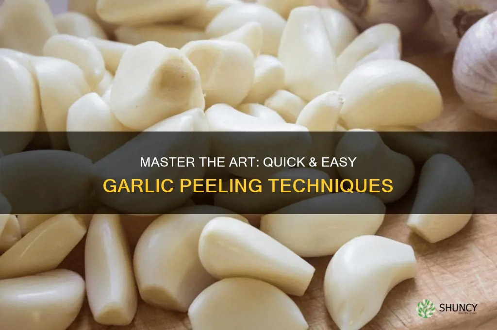 Master The Art: Quick & Easy Garlic Peeling Techniques | ShunCy