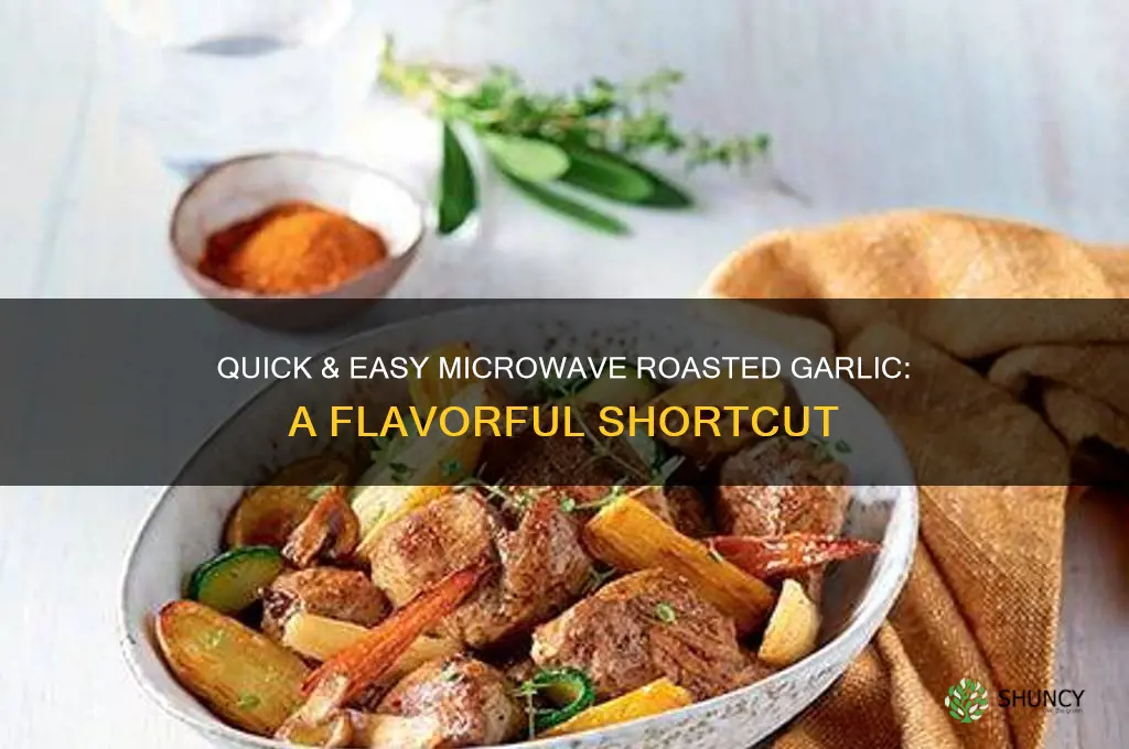 Quick & Easy Microwave Roasted Garlic: A Flavorful Shortcut | ShunCy