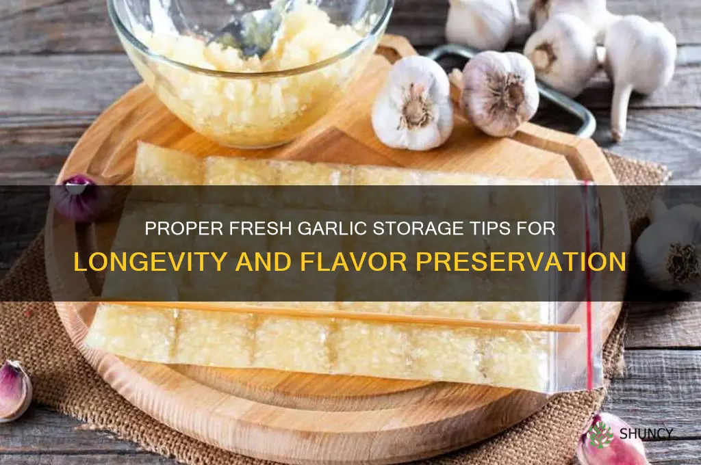 Proper Fresh Garlic Storage Tips For Longevity And Flavor Preservation ...