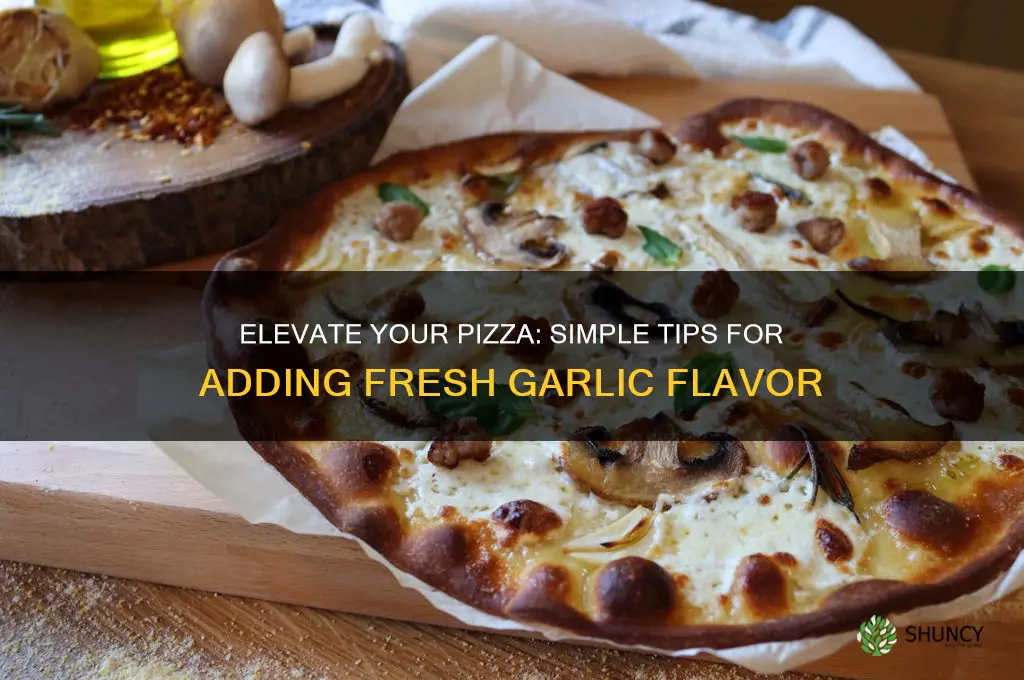 Elevate Your Pizza: Simple Tips For Adding Fresh Garlic Flavor | ShunCy