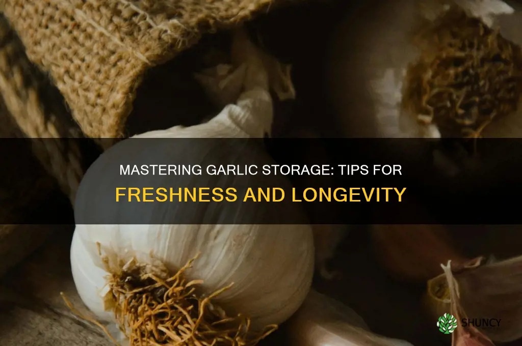Mastering Garlic Storage: Tips For Freshness And Longevity | ShunCy