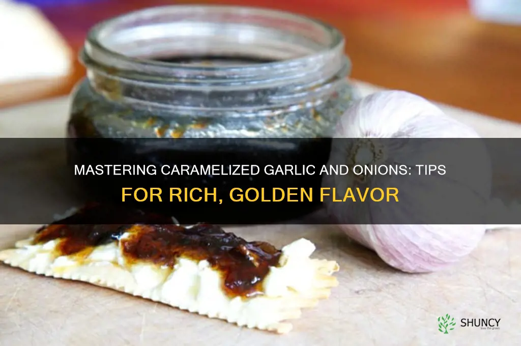 Mastering Caramelized Garlic And Onions: Tips For Rich, Golden Flavor ...