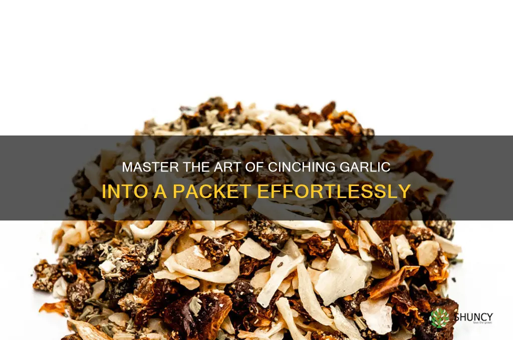 Master The Art Of Cinching Garlic Into A Packet Effortlessly | ShunCy