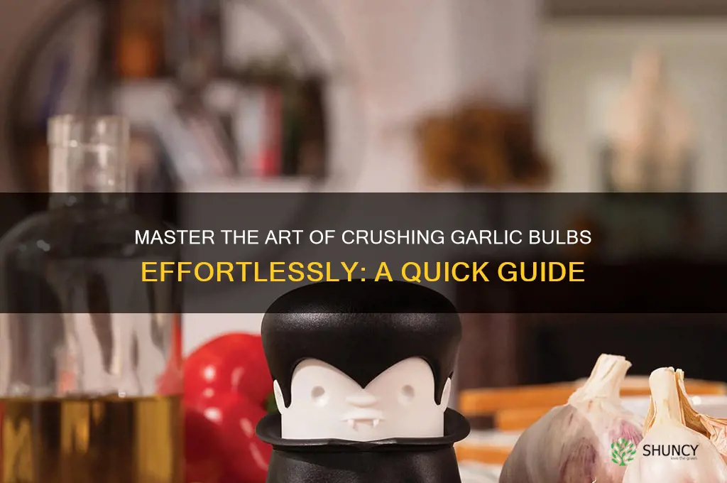 Master The Art Of Crushing Garlic Bulbs Effortlessly: A Quick Guide ...