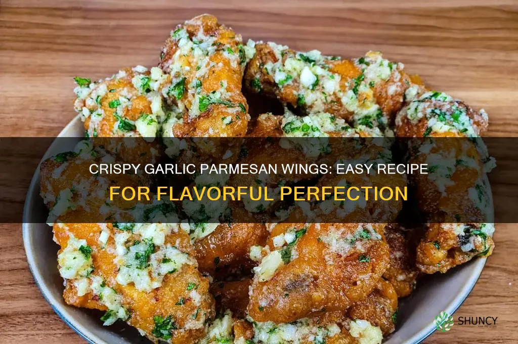 Crispy Garlic Parmesan Wings: Easy Recipe For Flavorful Perfection | ShunCy
