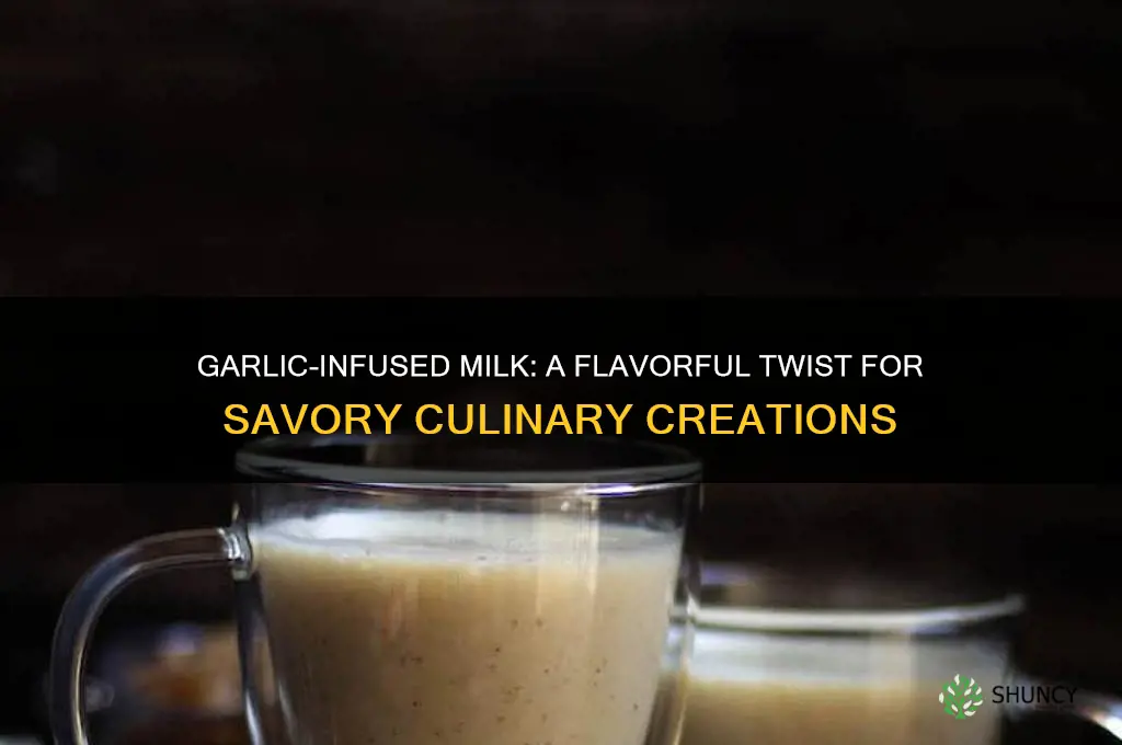 Garlic-Infused Milk: A Flavorful Twist For Savory Culinary Creations ...
