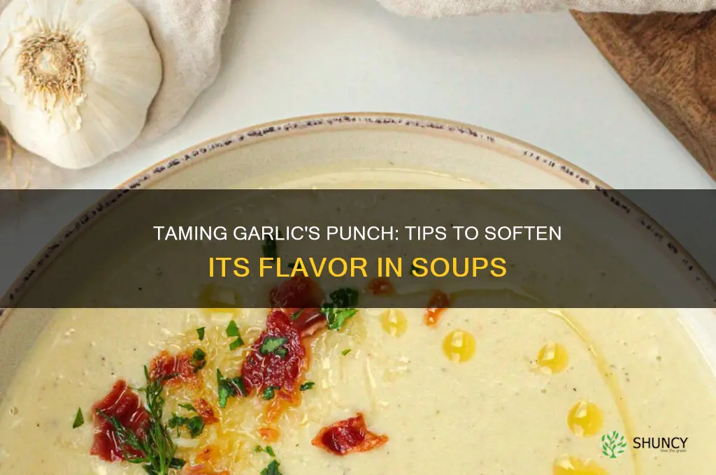 Taming Garlic's Punch: Tips To Soften Its Flavor In Soups | ShunCy
