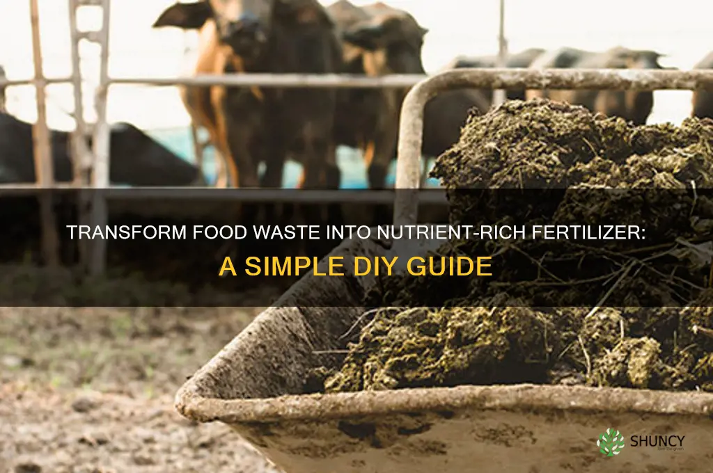 Transform Food Waste Into Nutrient-Rich Fertilizer: A Simple Diy Guide ...