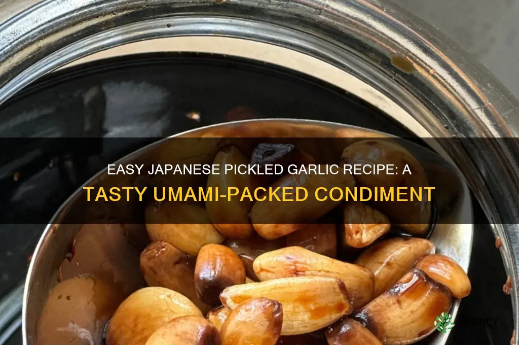 Easy Japanese Pickled Garlic Recipe: A Tasty Umami-Packed Condiment ...