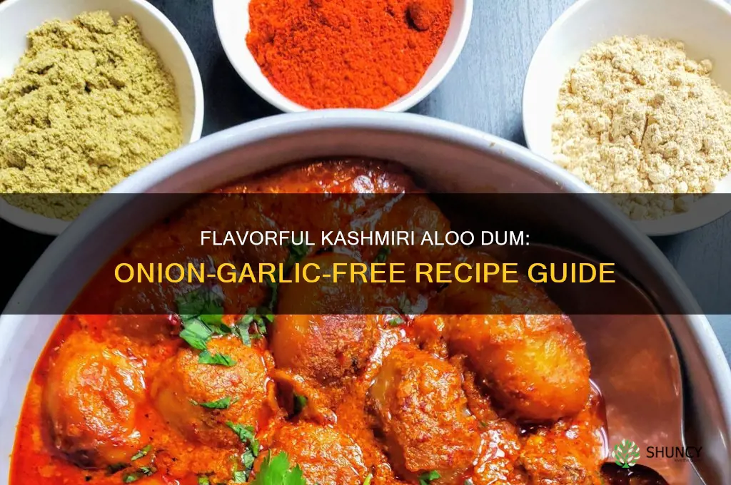 Flavorful Kashmiri Aloo Dum: Onion-Garlic-Free Recipe Guide | ShunCy