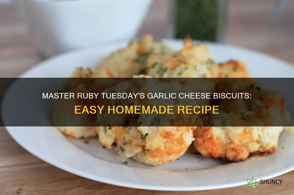 Master Ruby Tuesday's Garlic Cheese Biscuits: Easy Homemade Recipe | ShunCy