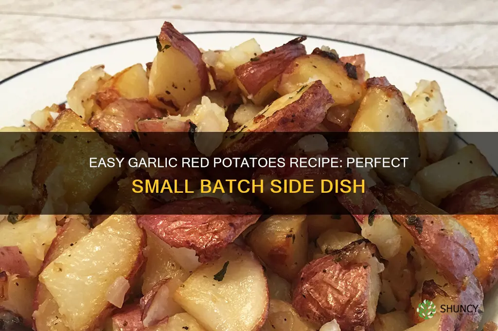 Easy Garlic Red Potatoes Recipe: Perfect Small Batch Side Dish | ShunCy