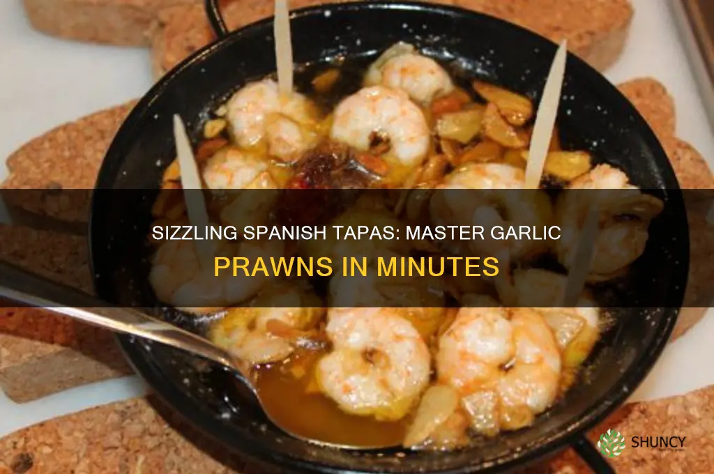 Sizzling Spanish Tapas: Master Garlic Prawns In Minutes | ShunCy