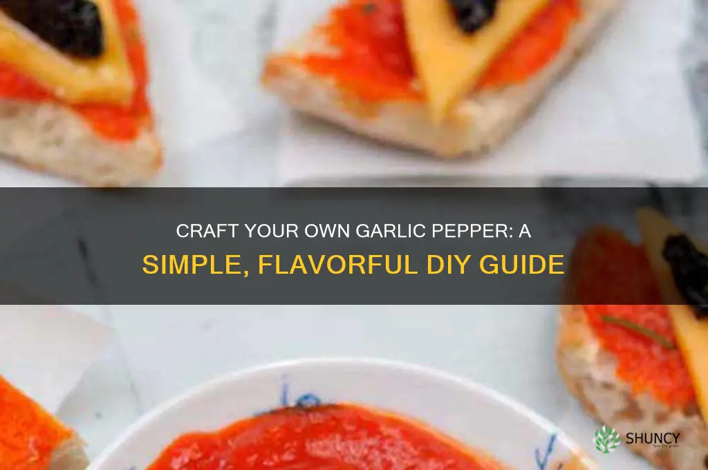 Craft Your Own Garlic Pepper: A Simple, Flavorful Diy Guide | ShunCy