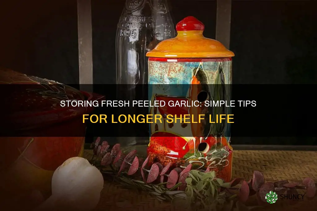Storing Fresh Peeled Garlic: Simple Tips For Longer Shelf Life | ShunCy