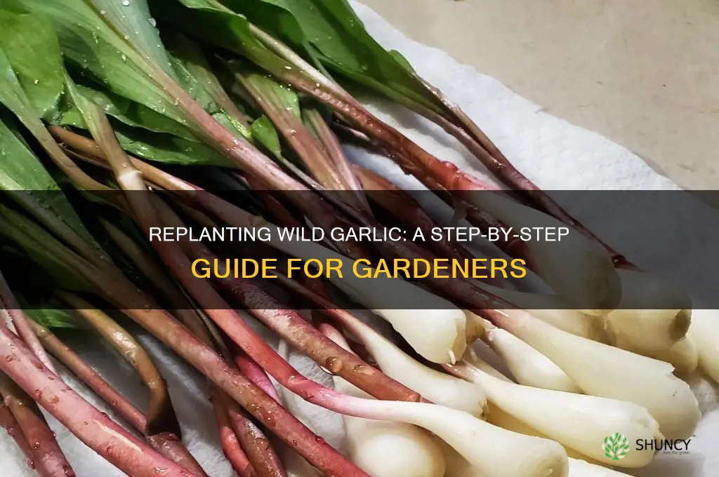 Replanting Wild Garlic: A Step-By-Step Guide For Gardeners | ShunCy