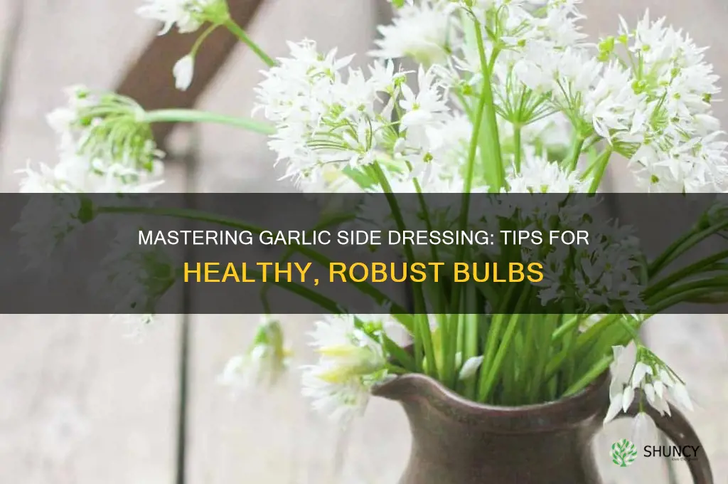 Mastering Garlic Side Dressing: Tips For Healthy, Robust Bulbs | ShunCy