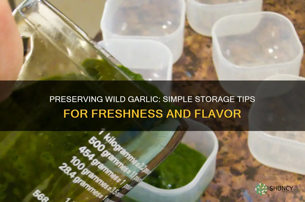 Preserving Wild Garlic: Simple Storage Tips For Freshness And Flavor ...