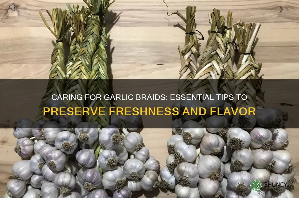 Caring For Garlic Braids: Essential Tips To Preserve Freshness And ...