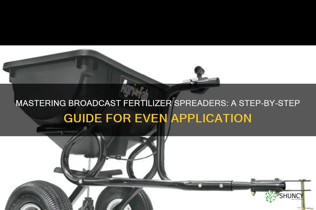 Mastering Broadcast Fertilizer Spreaders: A Step-By-Step Guide For Even ...