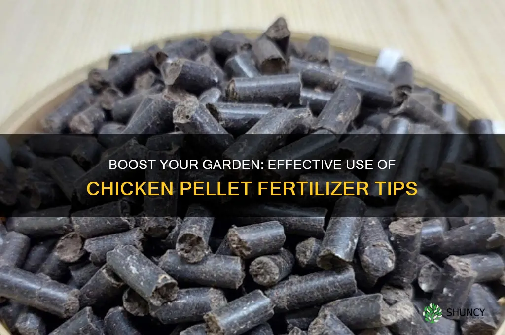 Boost Your Garden: Effective Use Of Chicken Pellet Fertilizer Tips | ShunCy